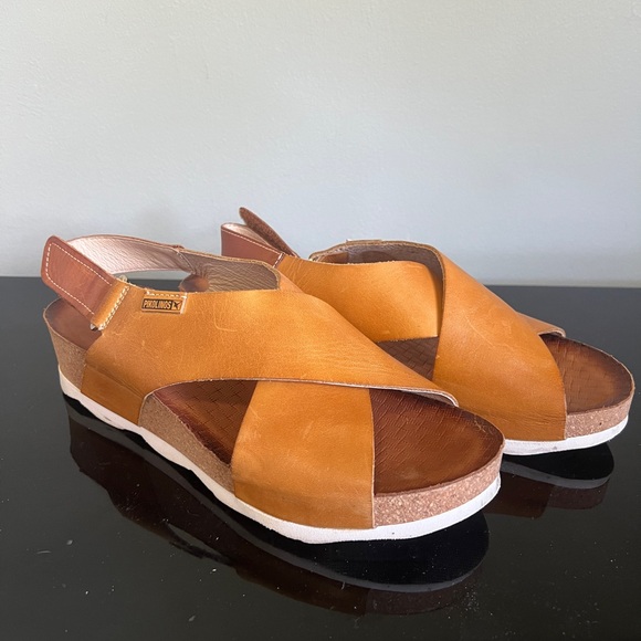 PIKOLINOS | Shoes | Pikolinos Mahon Wedge Sandals Women 85 | Poshmark